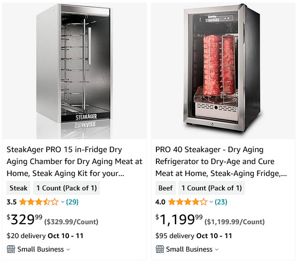Review of meat curing chamber manufacturer brands on Amazon